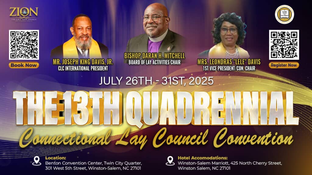 Connectional Lay Council - The A.M.E. Zion Church